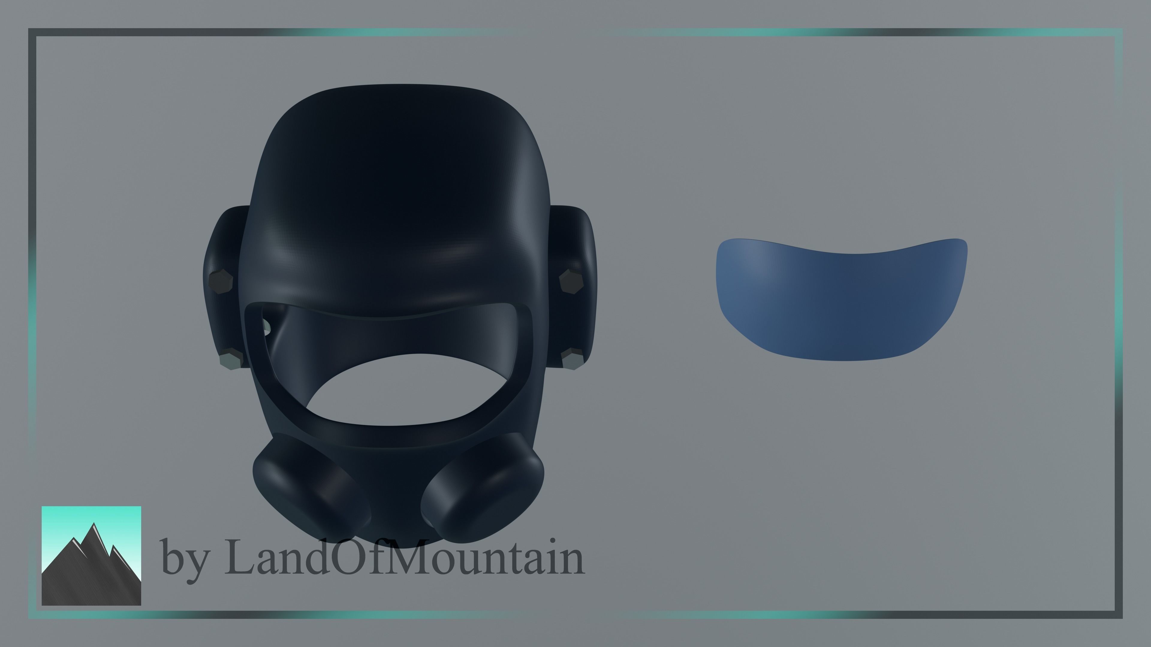 Lethal Company - Player Helmet and Accessories 3D model 3D printable ...