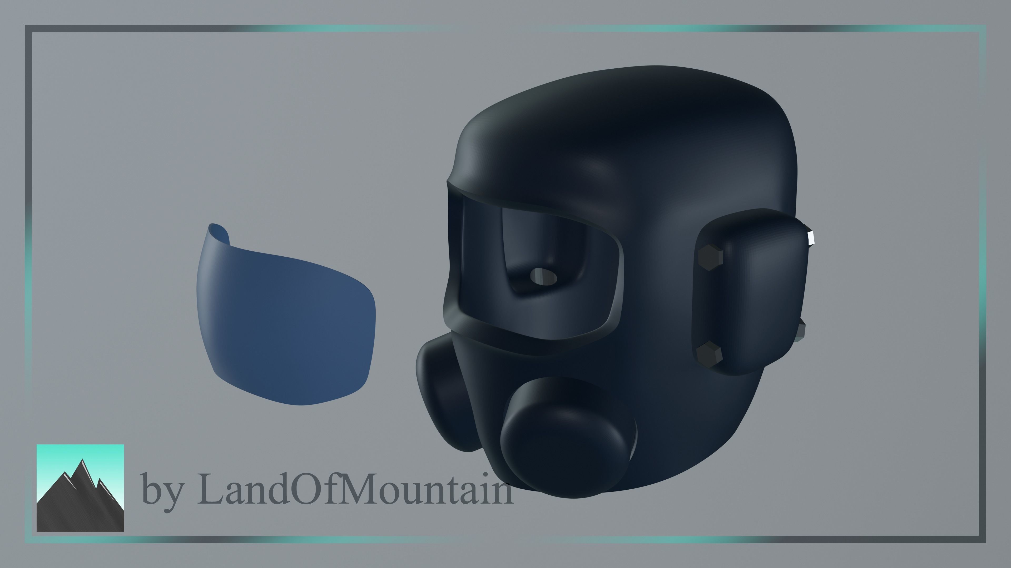 Lethal Company - Player Helmet and Accessories 3D model 3D printable ...