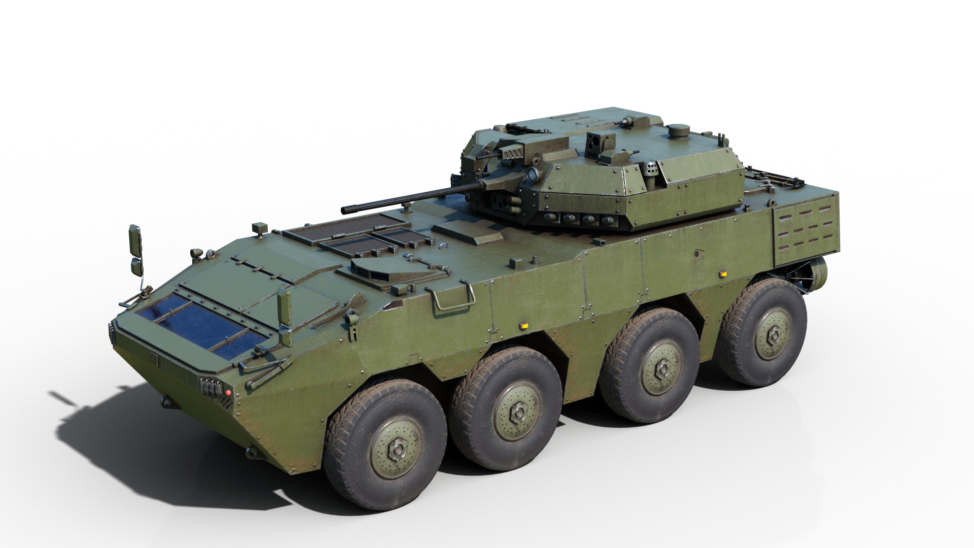 3D model 4 coatings of PLA Army ZBL191 ZBL-191 Infantry Fighting ...