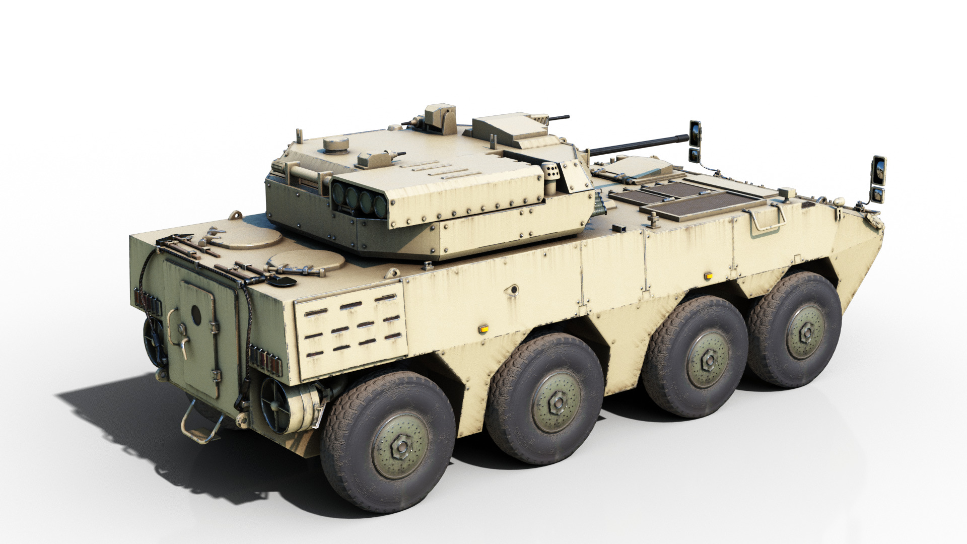 3D model 4 coatings of PLA Army ZBL191 ZBL-191 Infantry Fighting ...