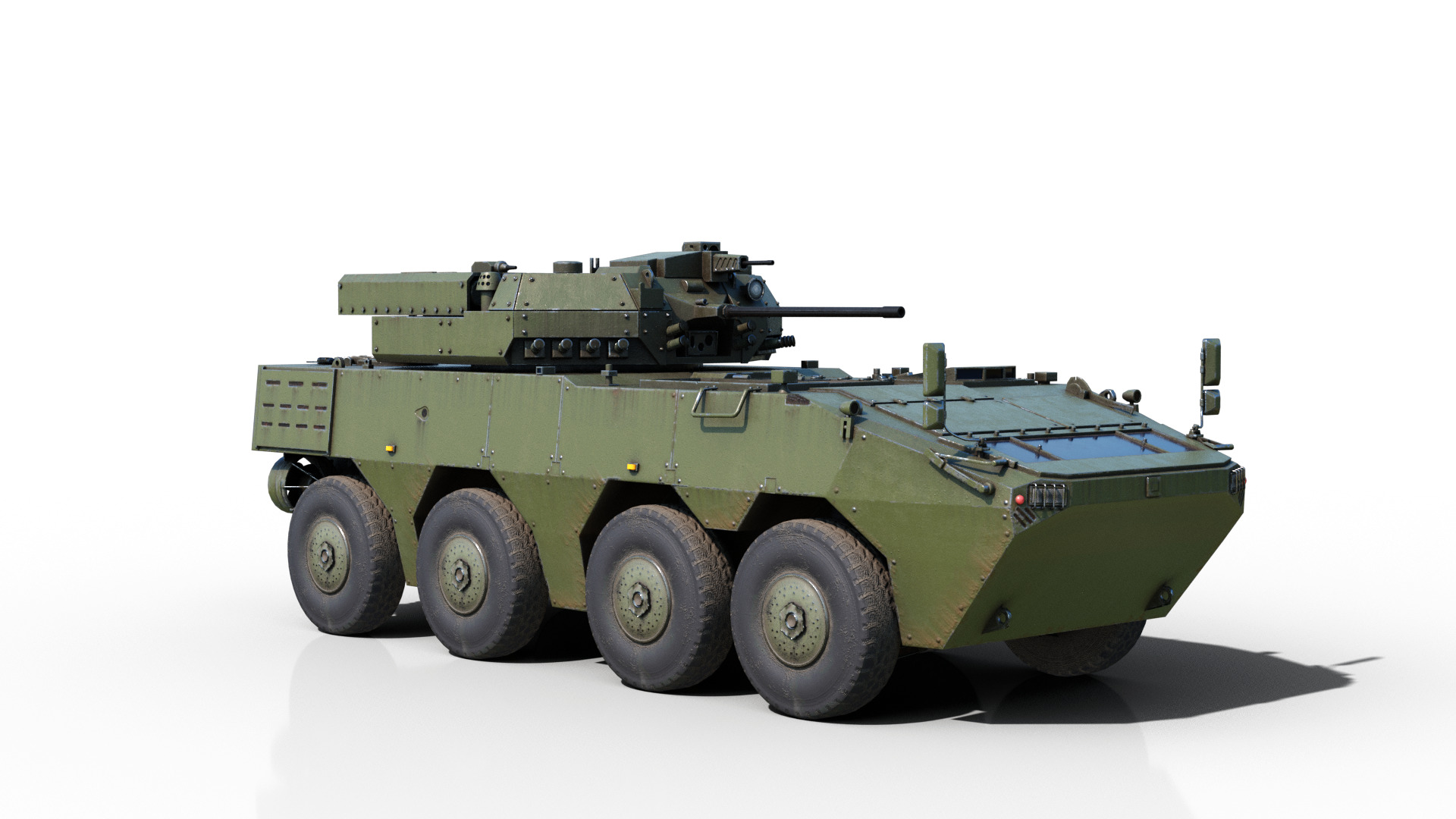 3D model 4 coatings of PLA Army ZBL191 ZBL-191 Infantry Fighting ...