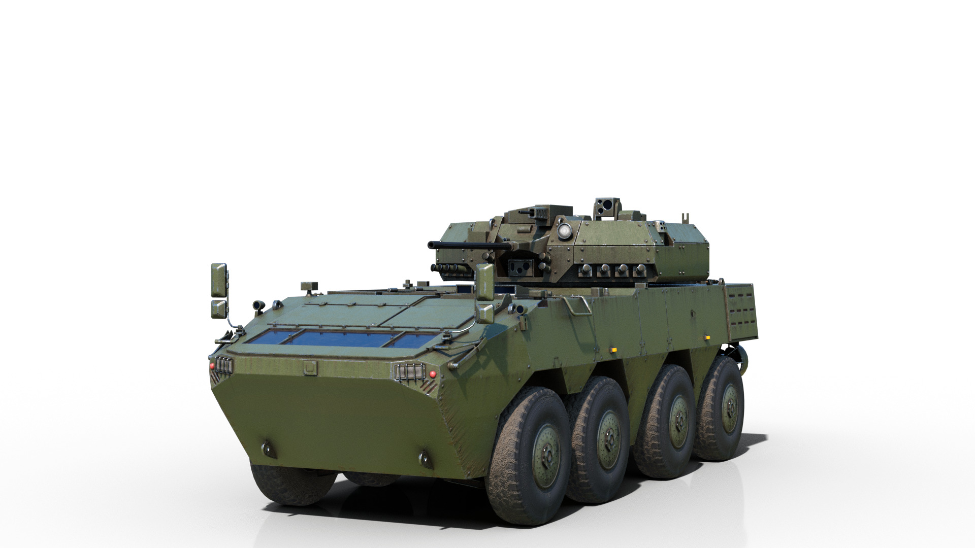 3D model 4 coatings of PLA Army ZBL191 ZBL-191 Infantry Fighting ...