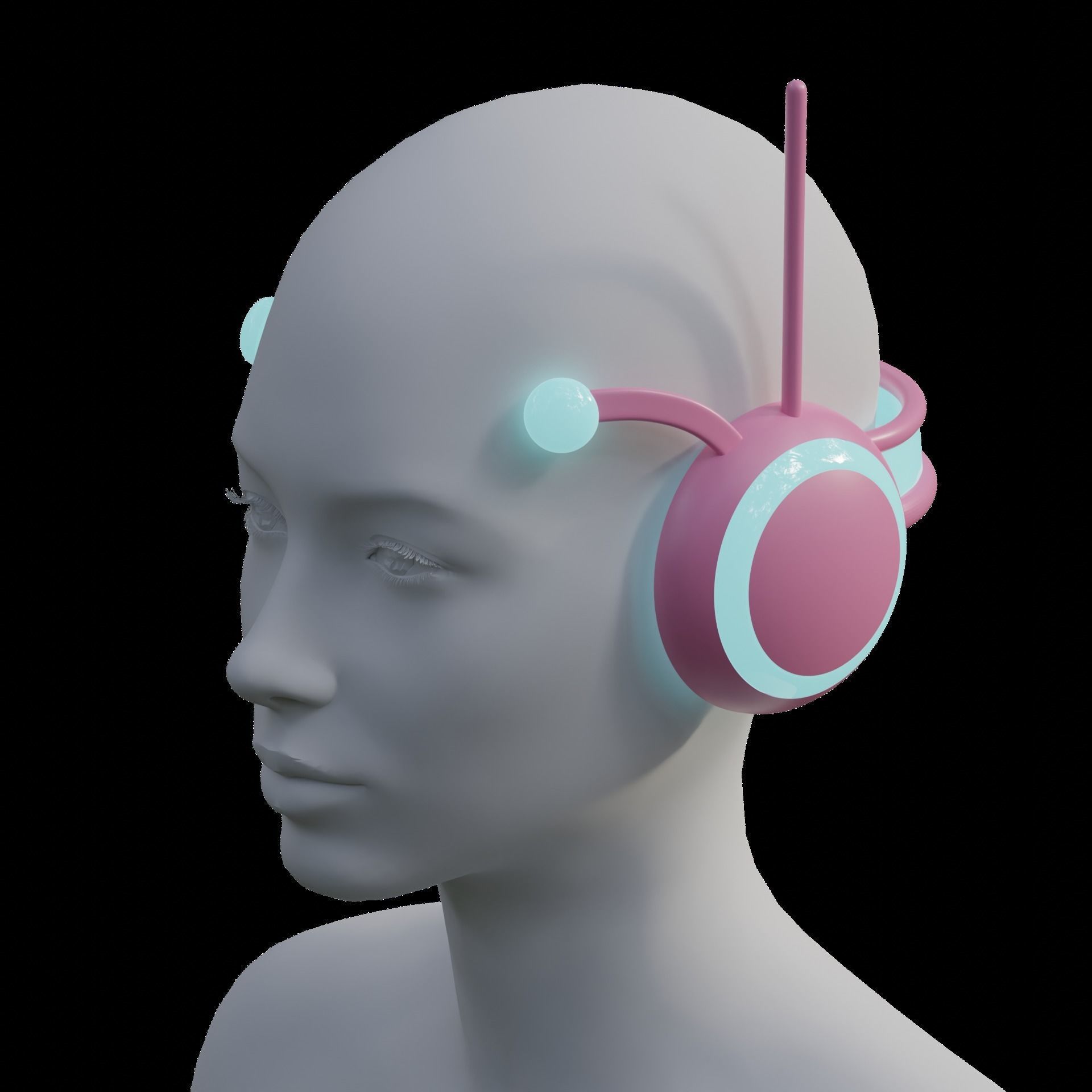 ONE PIECE NAMI HEADPHONE EGGHEAD COSPLAY 3D PRINT MODEL 3D model 3D ...