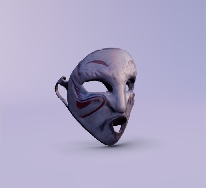 3D Art Mask 3D model | CGTrader