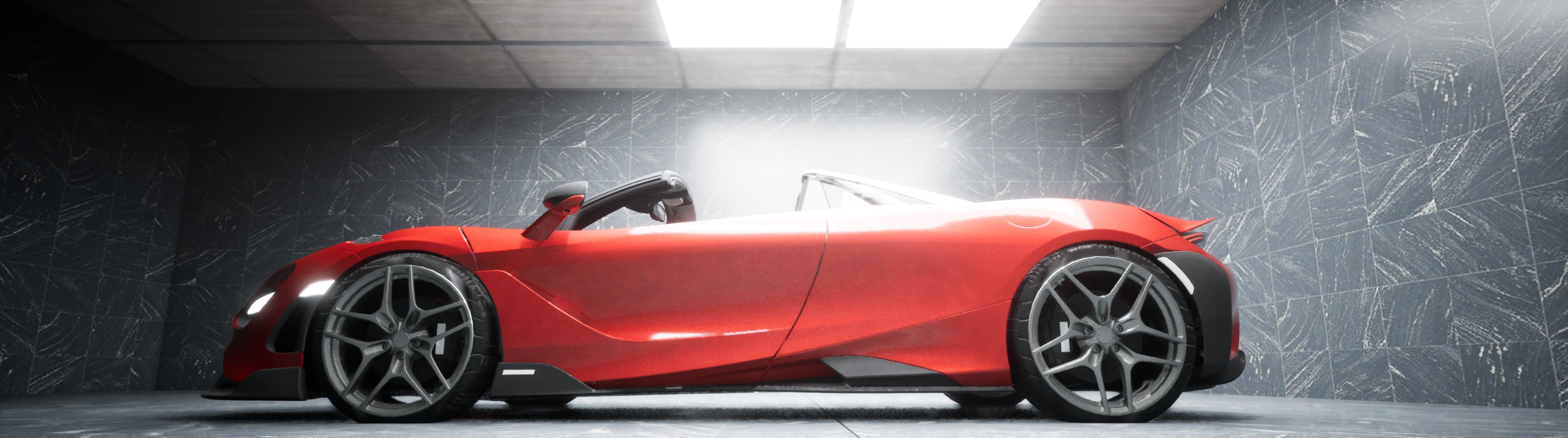 Mclaren Spider car 3D model | CGTrader