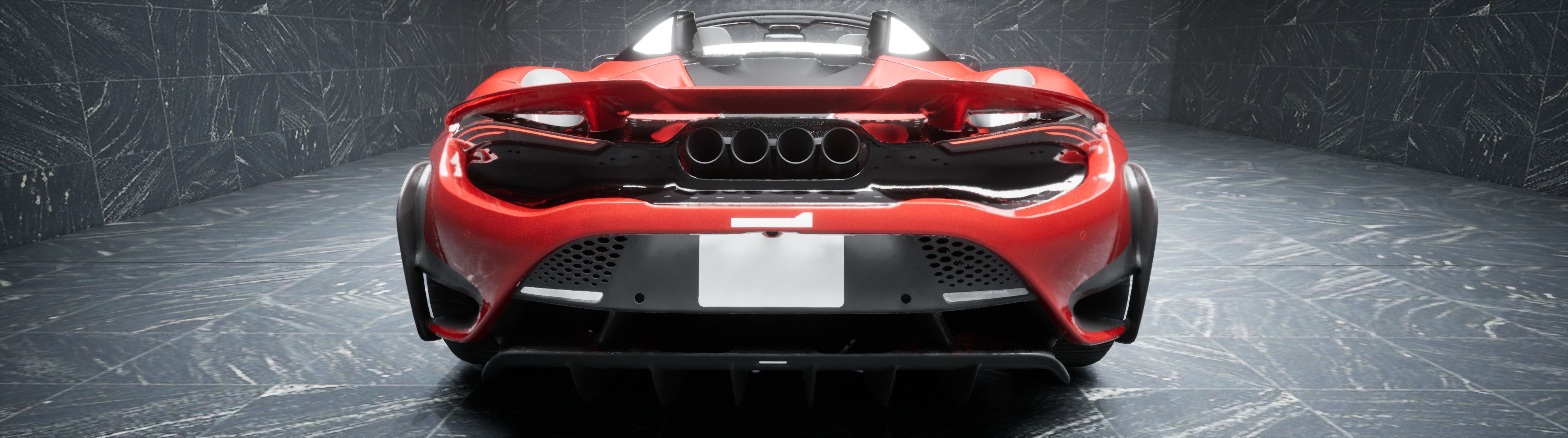 Mclaren Spider car 3D model | CGTrader