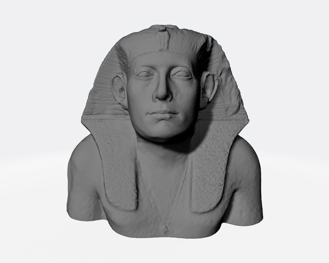 Bust of pharaoh senusret III 3D model 3D printable | CGTrader