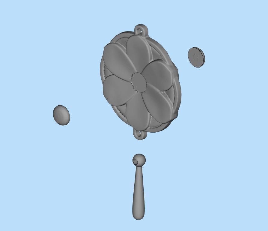 Project Sekai Colorful Stage Kusanagi Nene earrings-Cosplay 3D model 3D ...