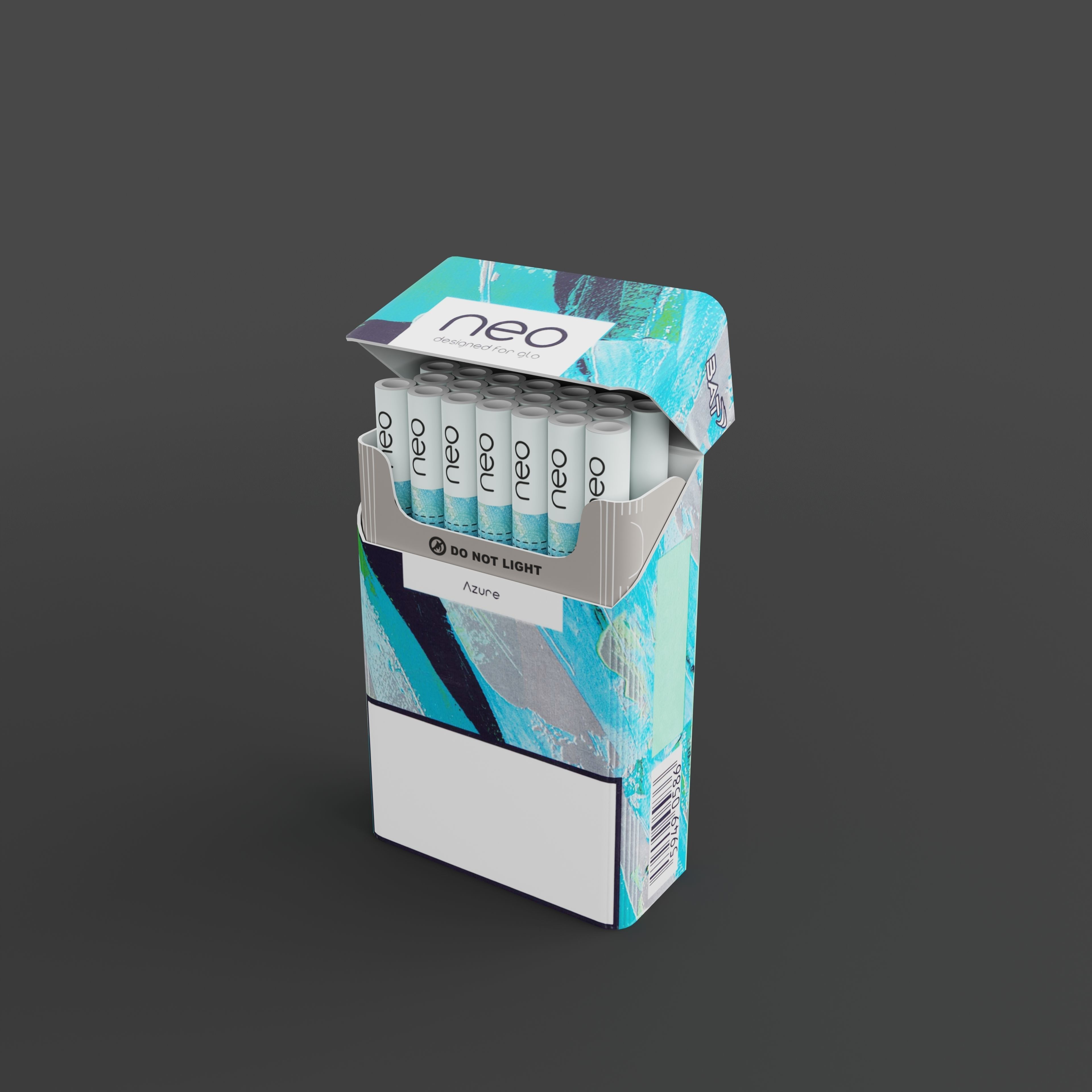 3D model NEO Azure for GLO VR / AR / low-poly | CGTrader