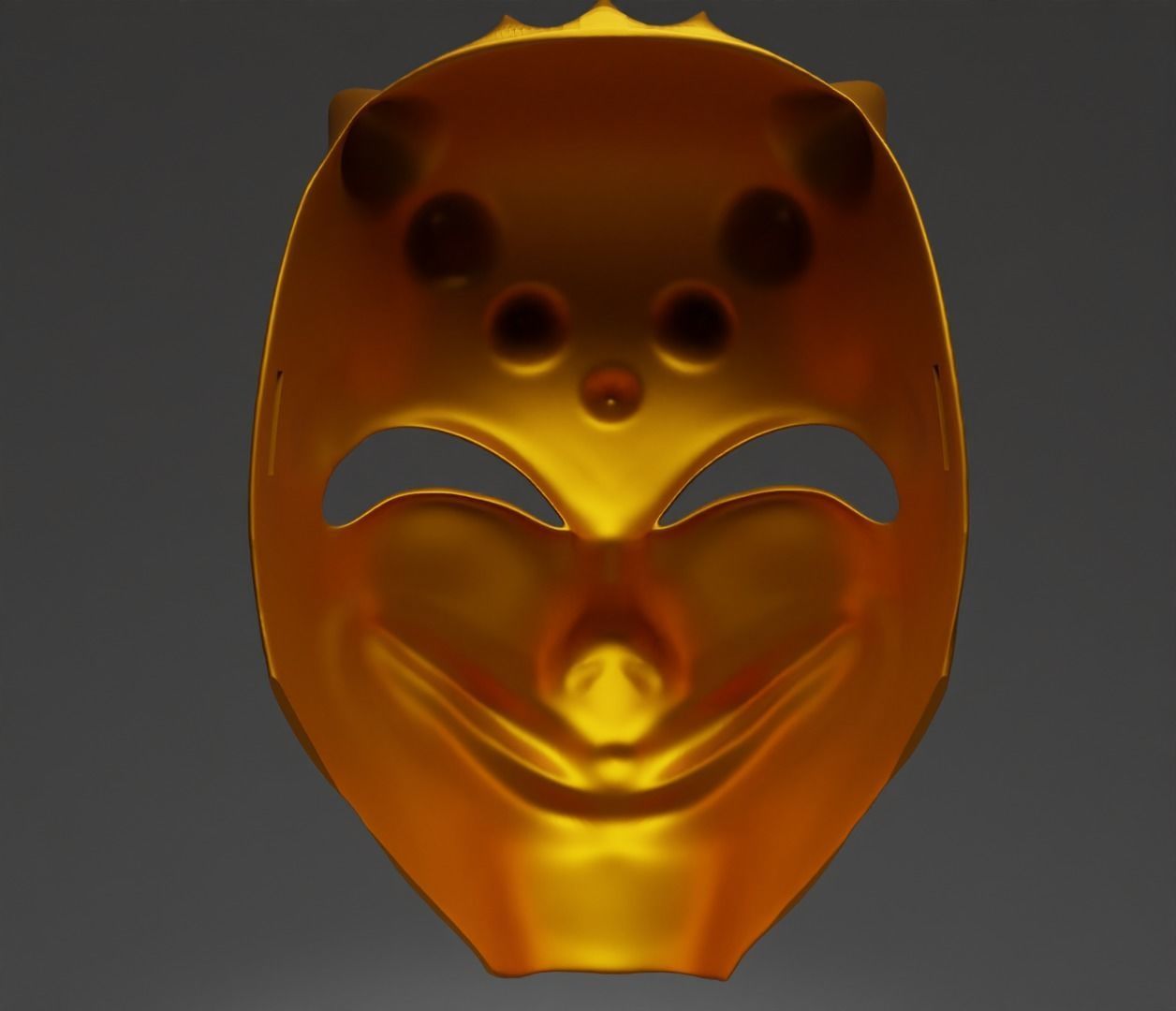 Scary Movie Cosplay Face Mask 3D model 3D printable | CGTrader