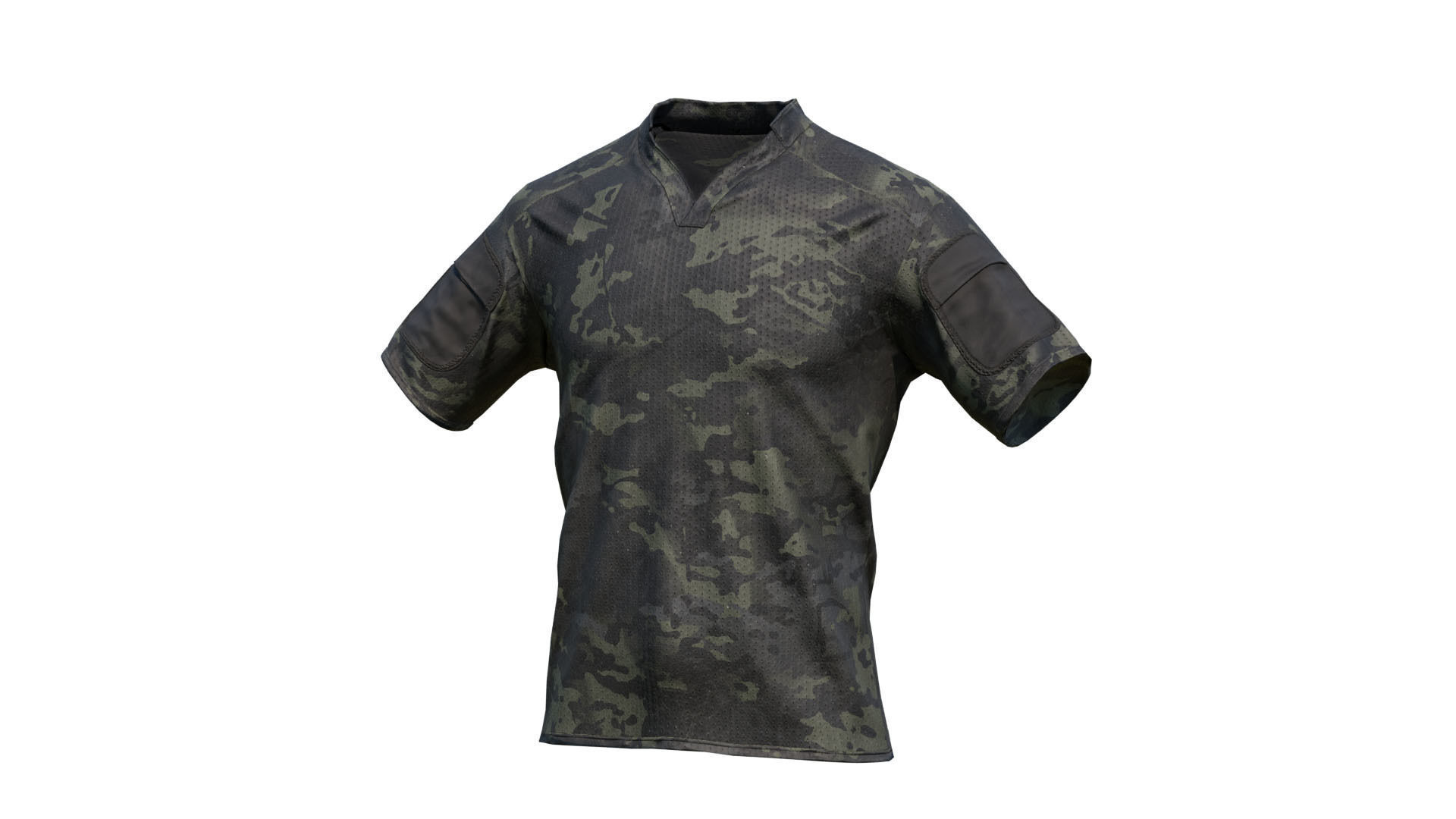 3D model VELOCITY SYSTEMS BOSS RUGBY SHIRT VR / AR / low-poly | CGTrader
