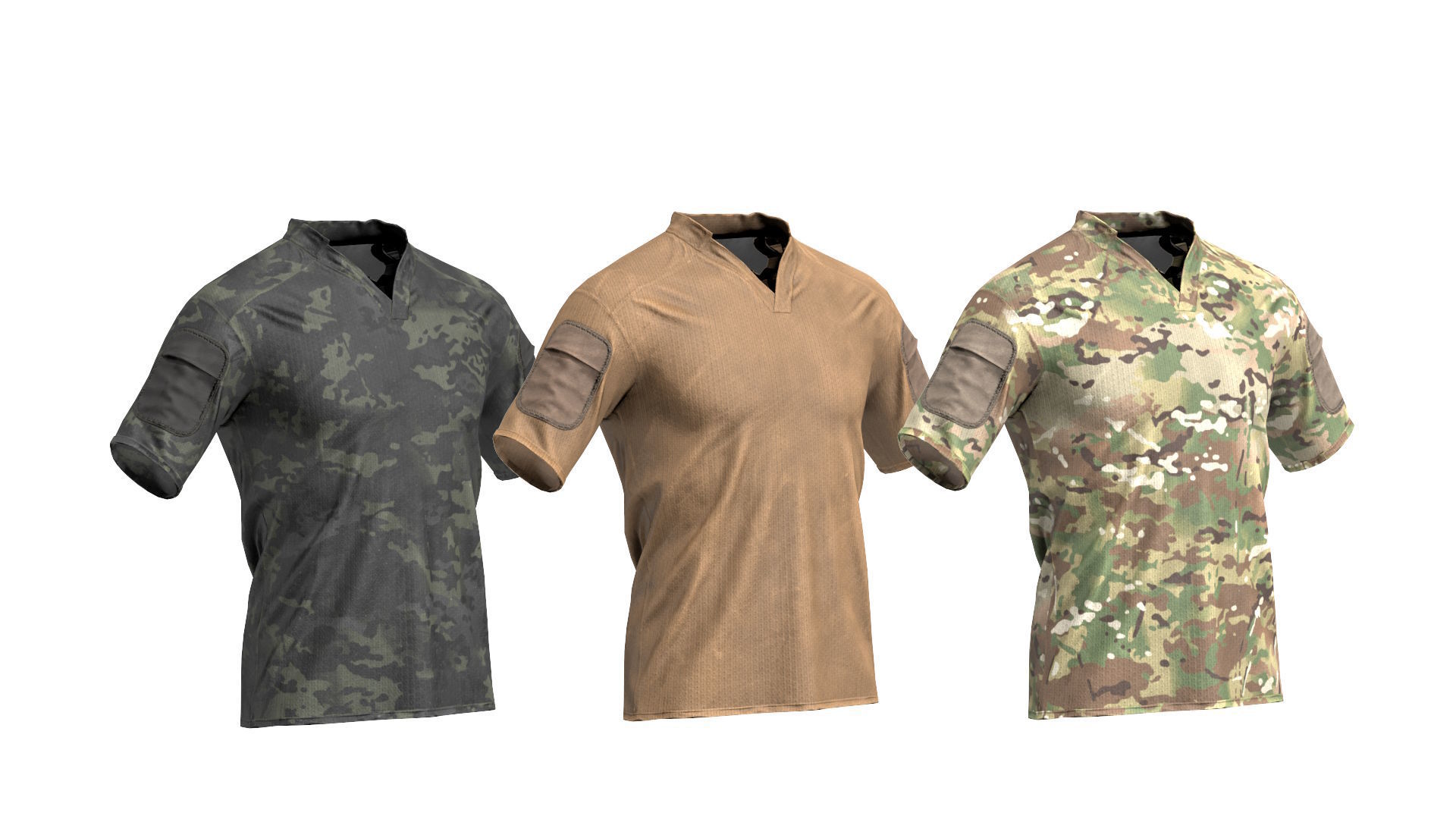 3D model VELOCITY SYSTEMS BOSS RUGBY SHIRT VR / AR / low-poly | CGTrader