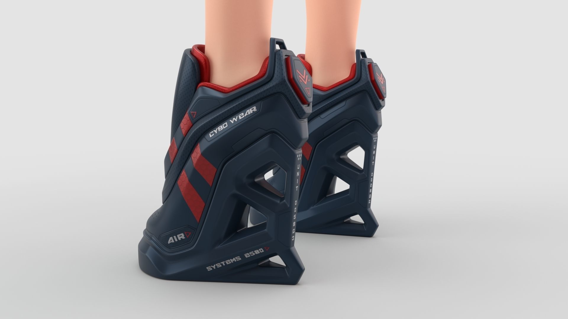 Cyberpunk Cyborg Eve 3D model | CGTrader