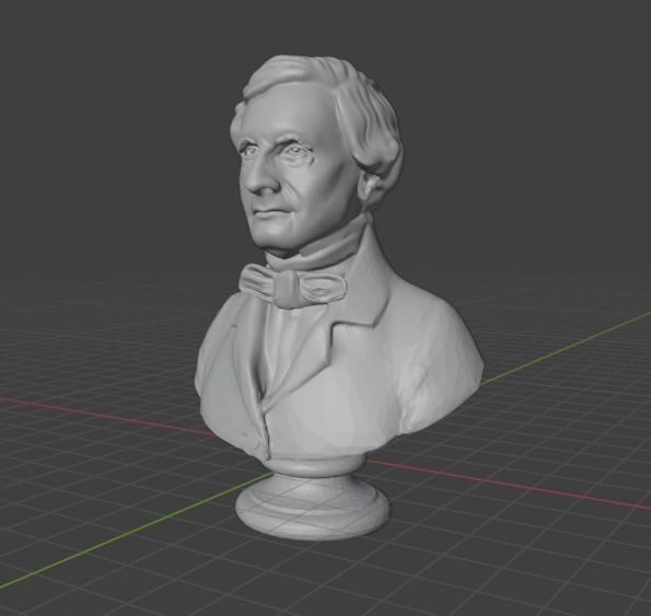 Charles Babbage 3D model 3D printable | CGTrader