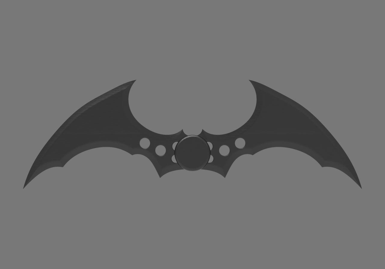 Batarang Arkham Asylum 3D model 3D printable | CGTrader