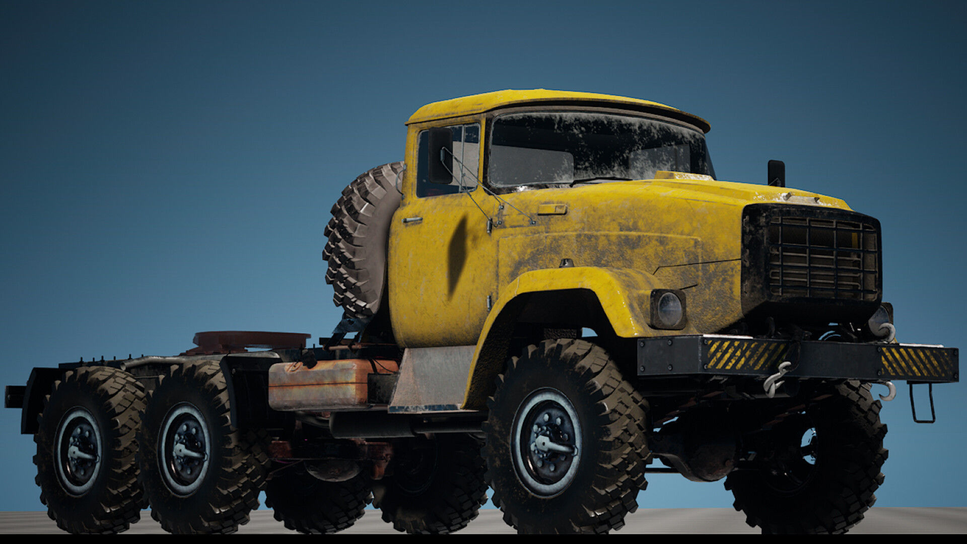 3D model Truck Levo M2542 - Unreal Engine Project VR / AR / low-poly ...