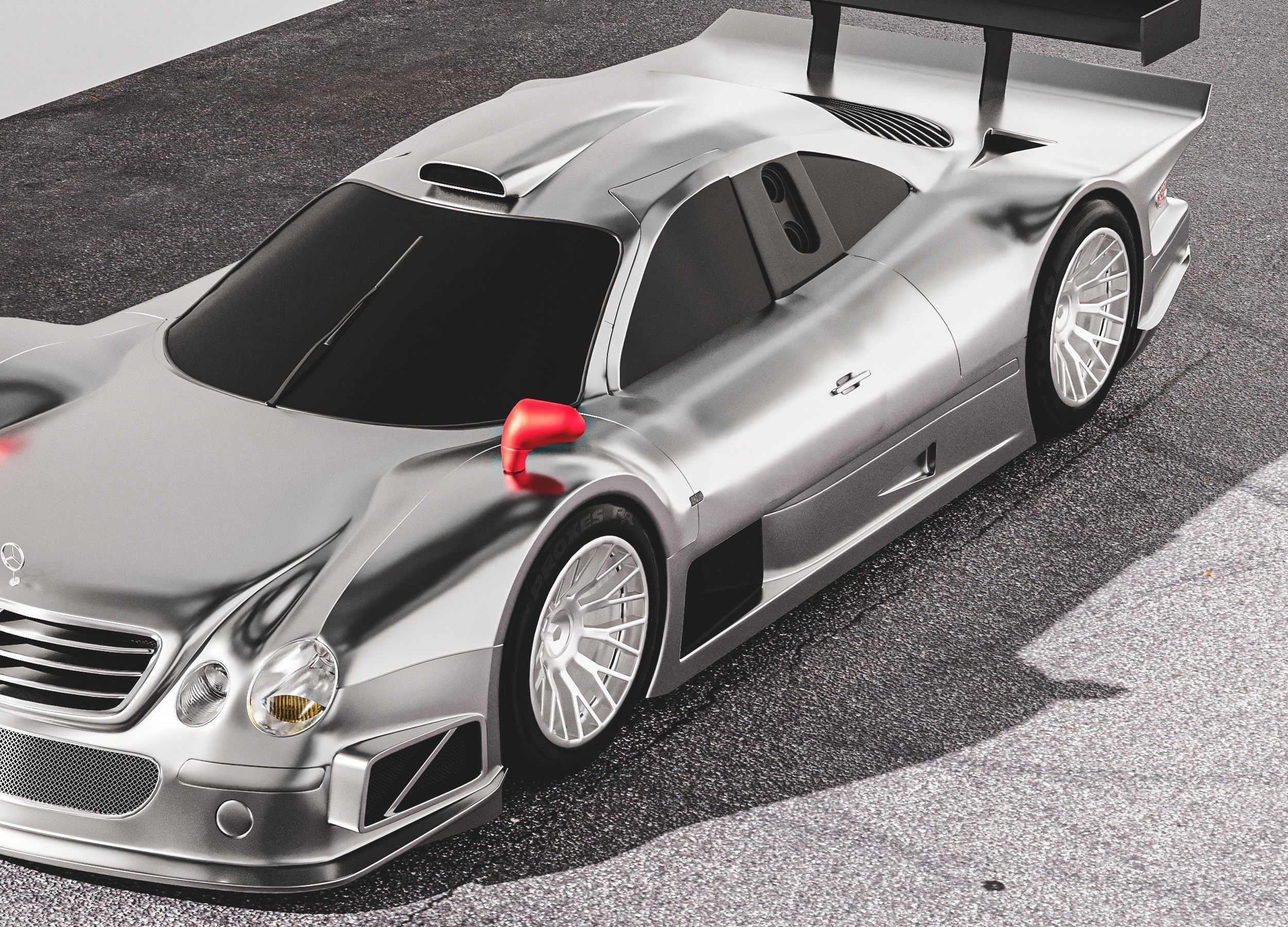 Mercedes-Benz AMG CLK GTRs 3D model | CGTrader