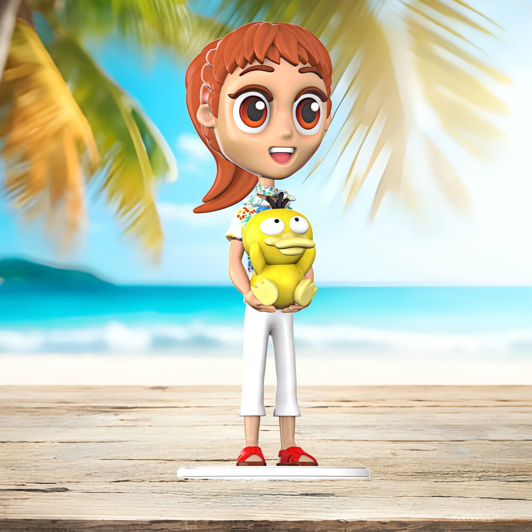 Haru Pokemon Concierge 3D model 3D printable | CGTrader