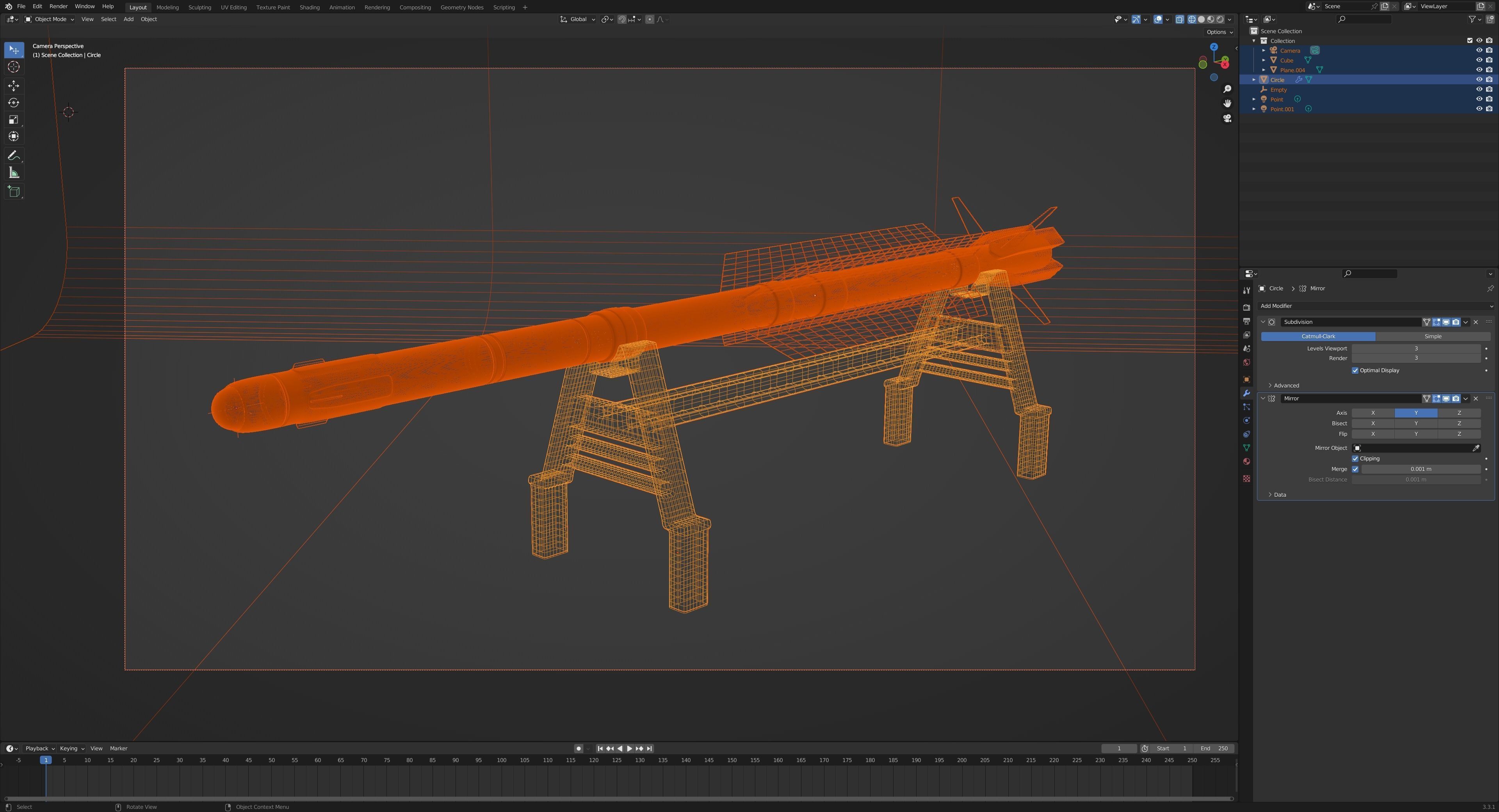 IRIS-T Rocket 3D model | CGTrader