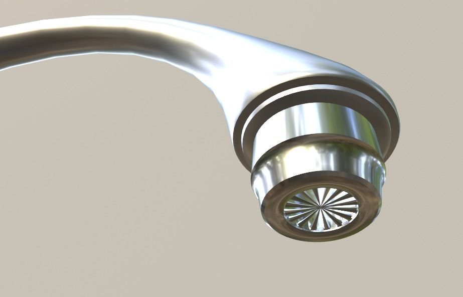 sink water tap 3D model | CGTrader
