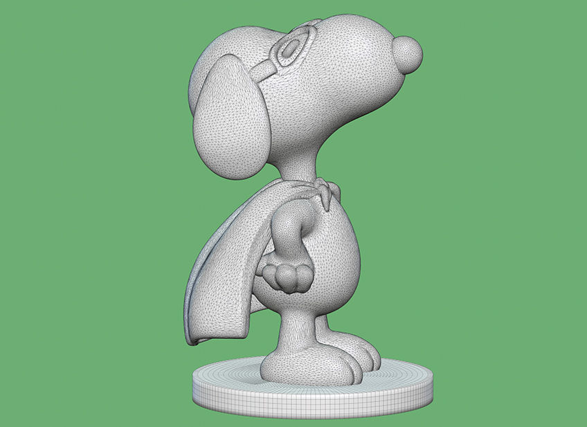 Snoopy Masked Marvel 3D print model 3D model 3D printable | CGTrader