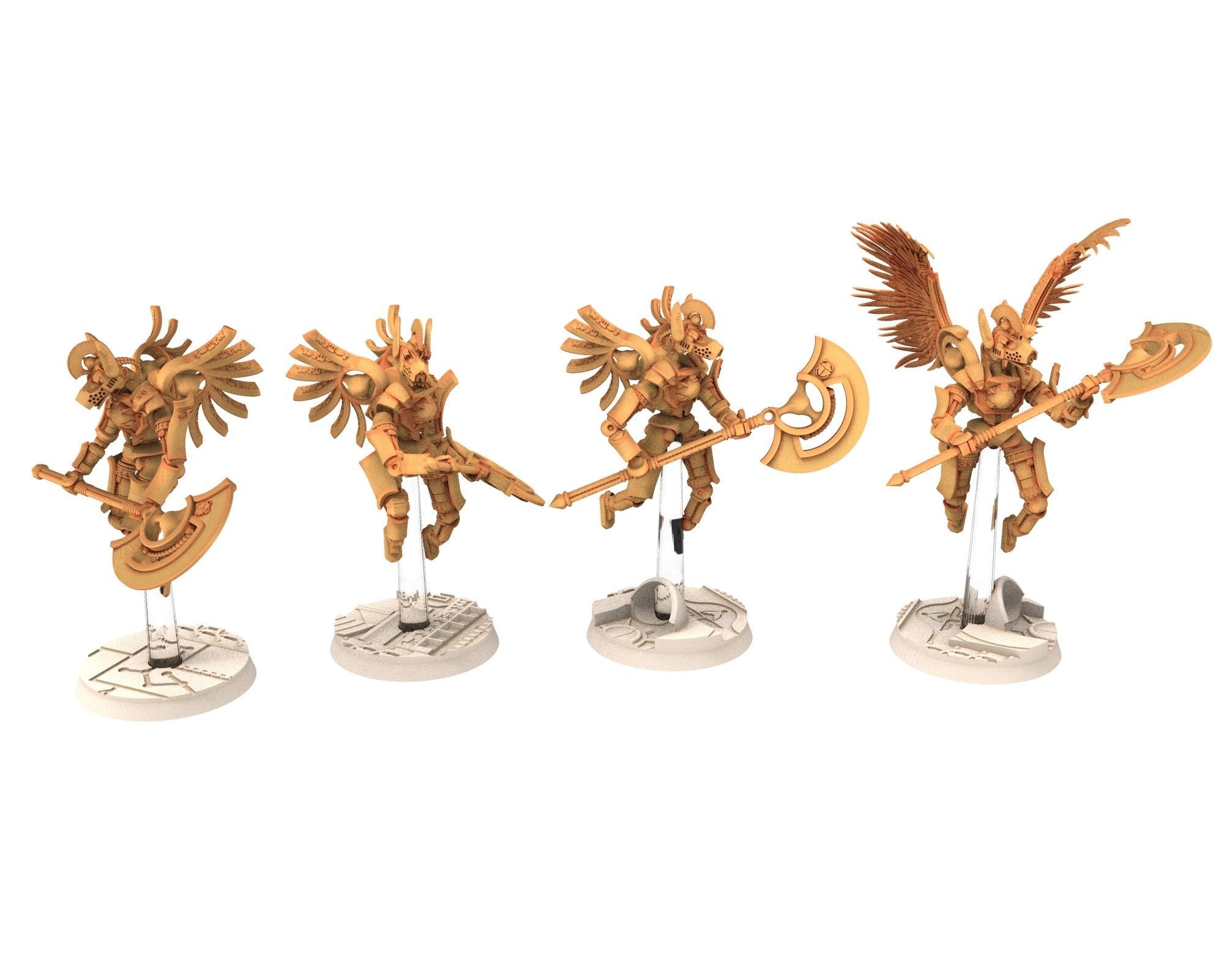 Anubis Akhet Phaophi Assault Battle Drone modular miniature 3D model 3D ...