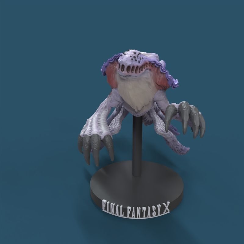 Sin from FFX 3D model 3D printable | CGTrader