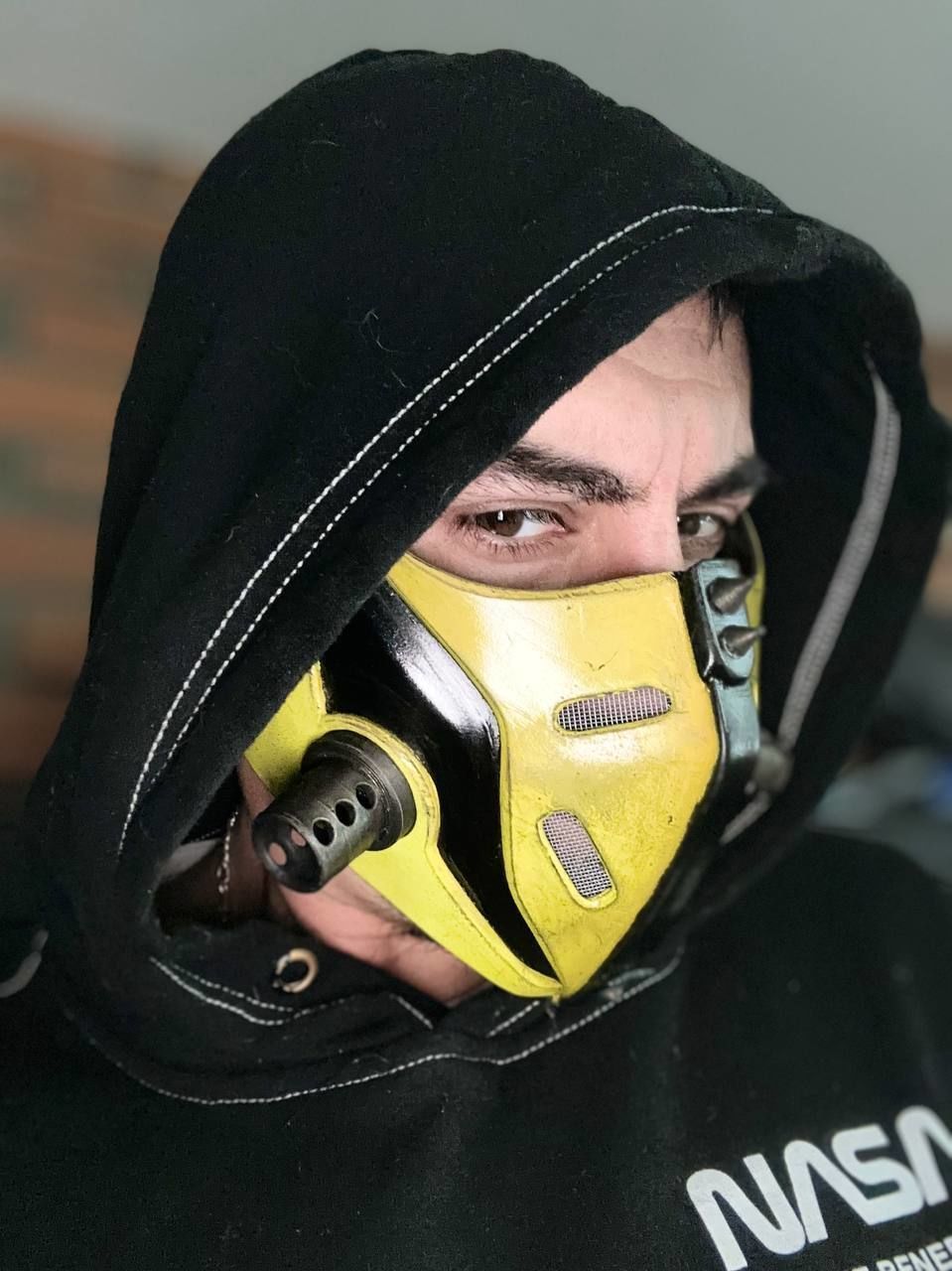 Scorpion mask from MK1 - Grim Ninja 3D model 3D printable | CGTrader