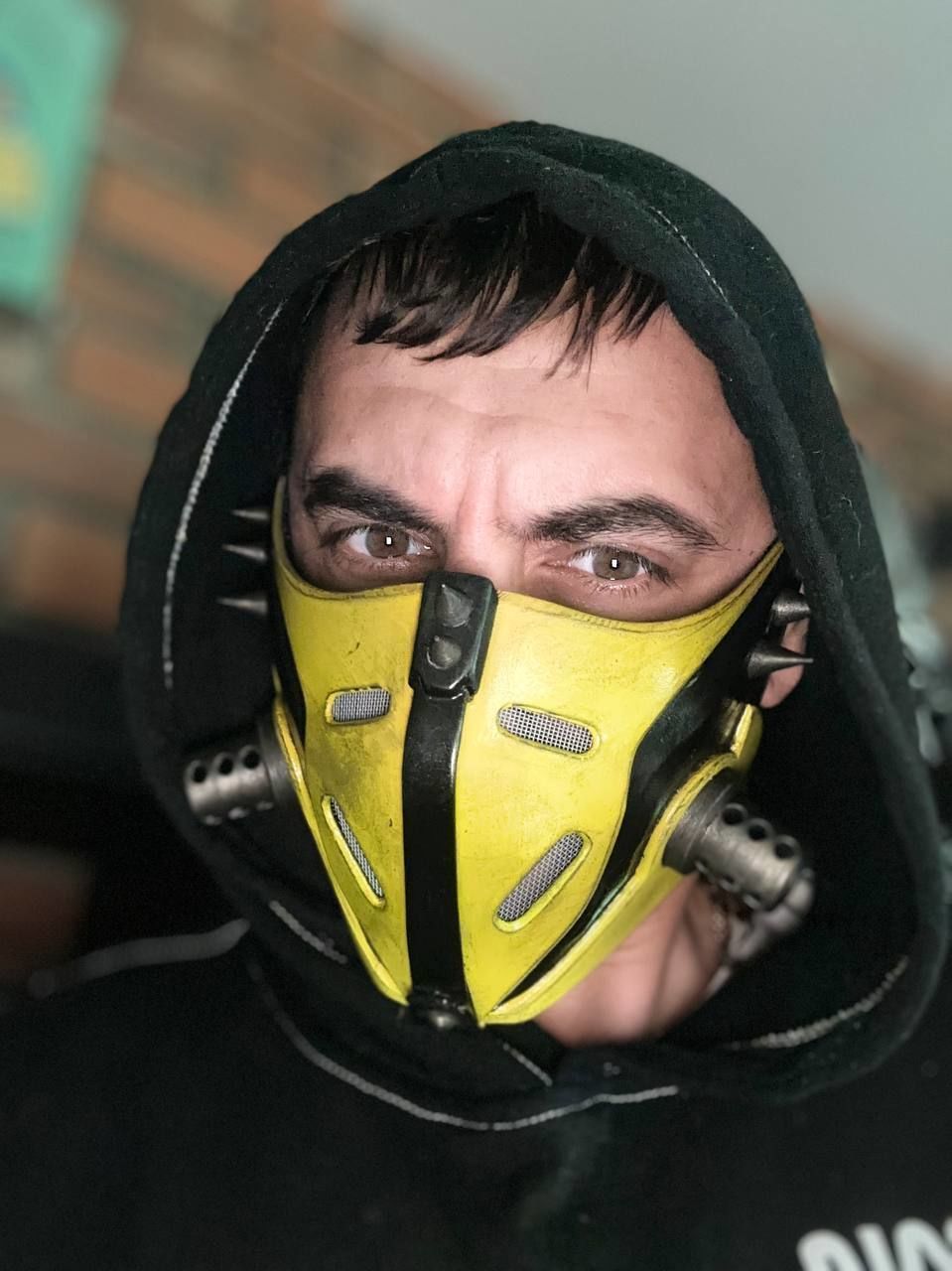 Scorpion mask from MK1 - Grim Ninja 3D model 3D printable | CGTrader