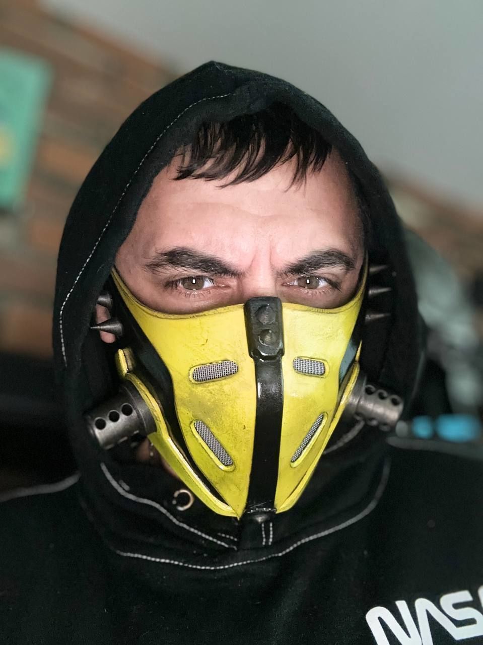 Scorpion mask from MK1 - Grim Ninja 3D model 3D printable | CGTrader