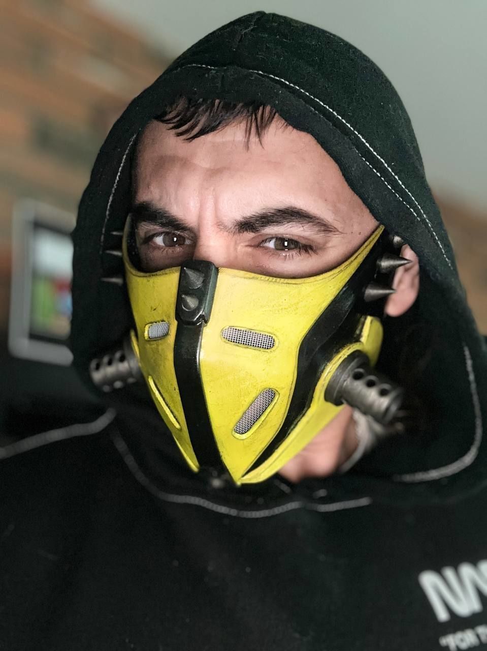 Scorpion mask from MK1 - Grim Ninja 3D model 3D printable | CGTrader