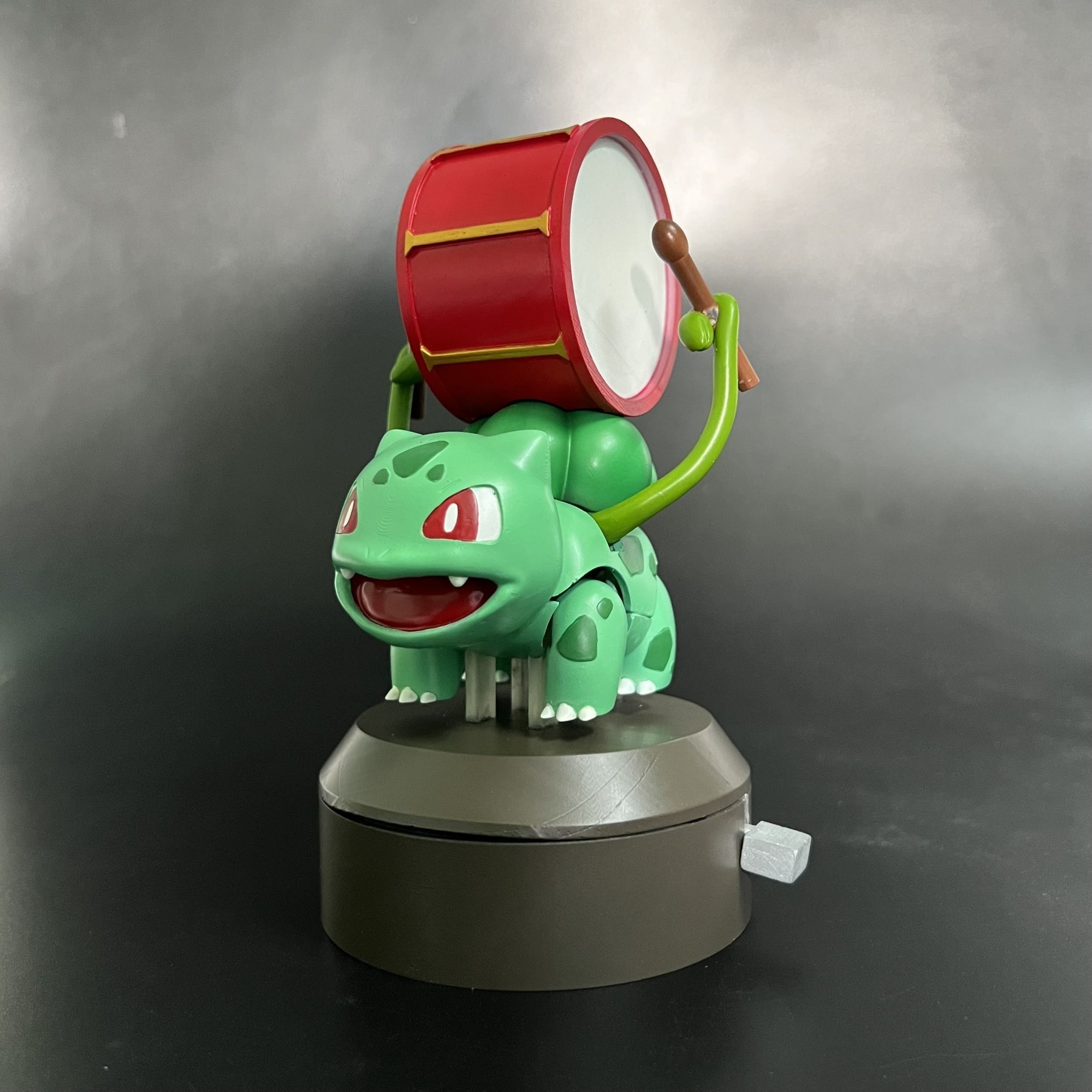 POKEMON BULBASAUR DRUM AUTOMATA - ARTICULATED FLEXI 3D model 3D ...