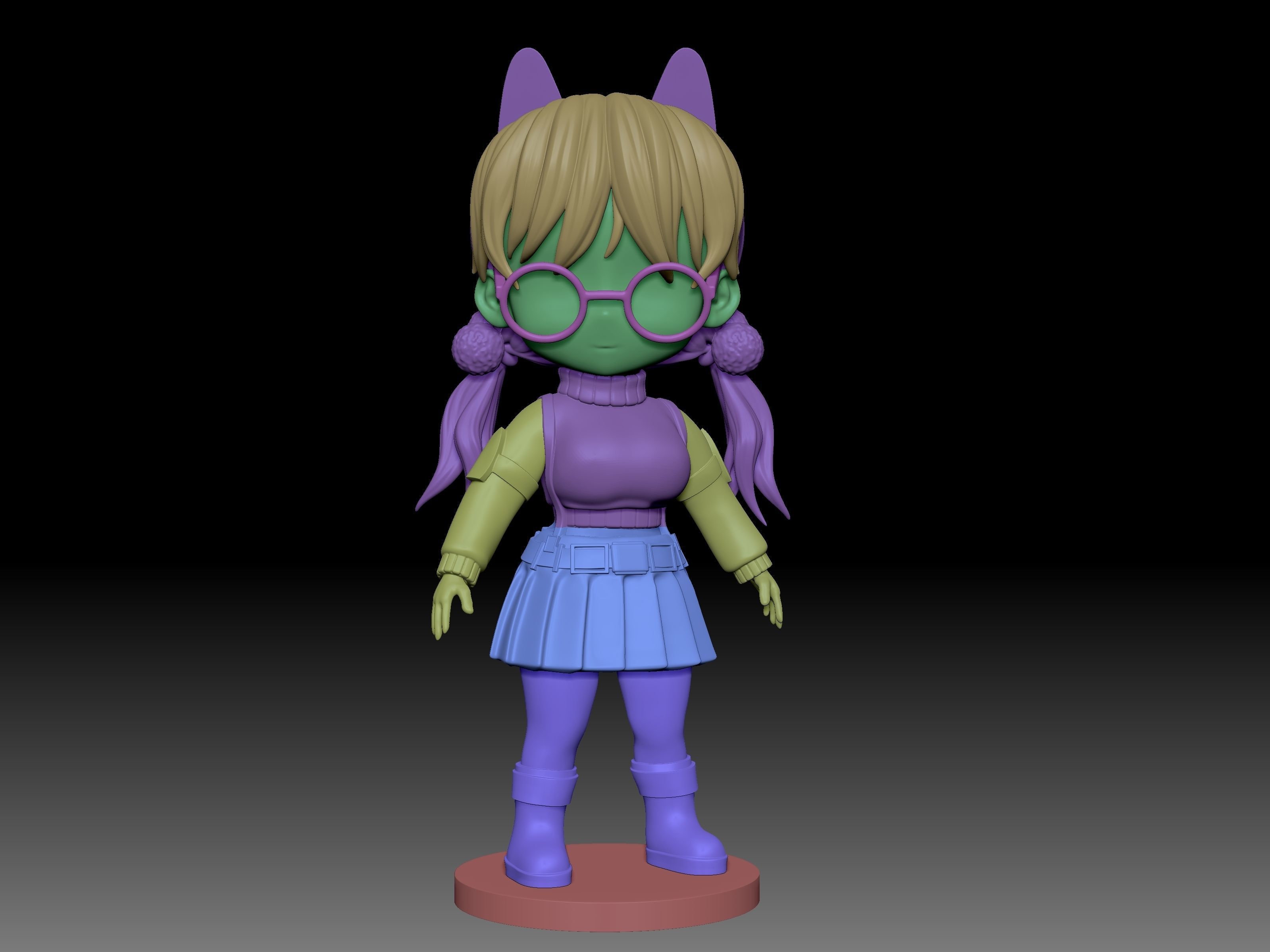 Blue archive - 3D model 3D printable | CGTrader