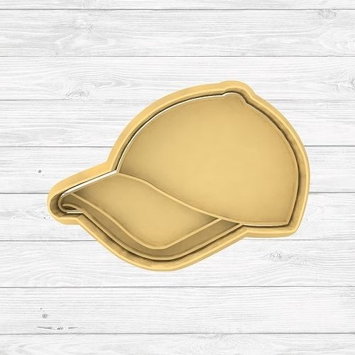 Cap Cookie Cutter STL 3D model 3D printable | CGTrader