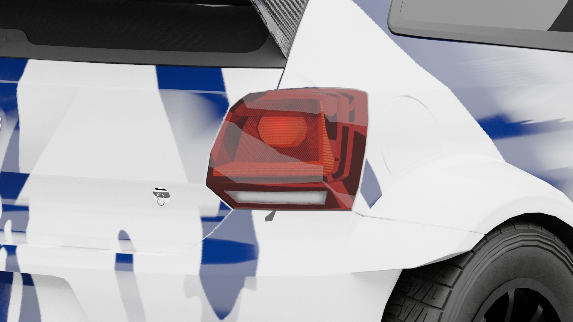 3D model PBR Volkswagen Polo WRC Custom Livery 3d Model VR / AR / low ...