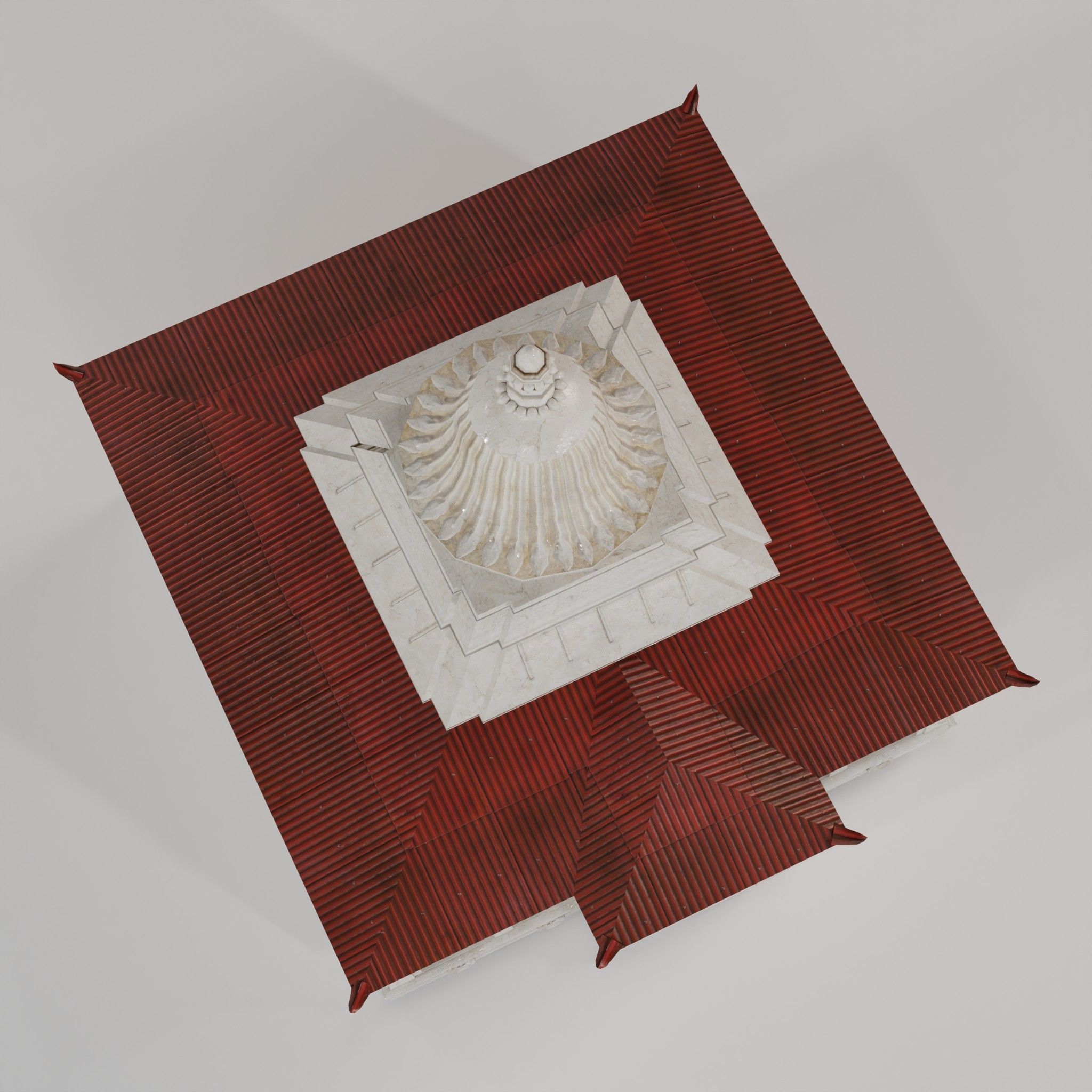 Hindu Temple of Rama 3D model | CGTrader