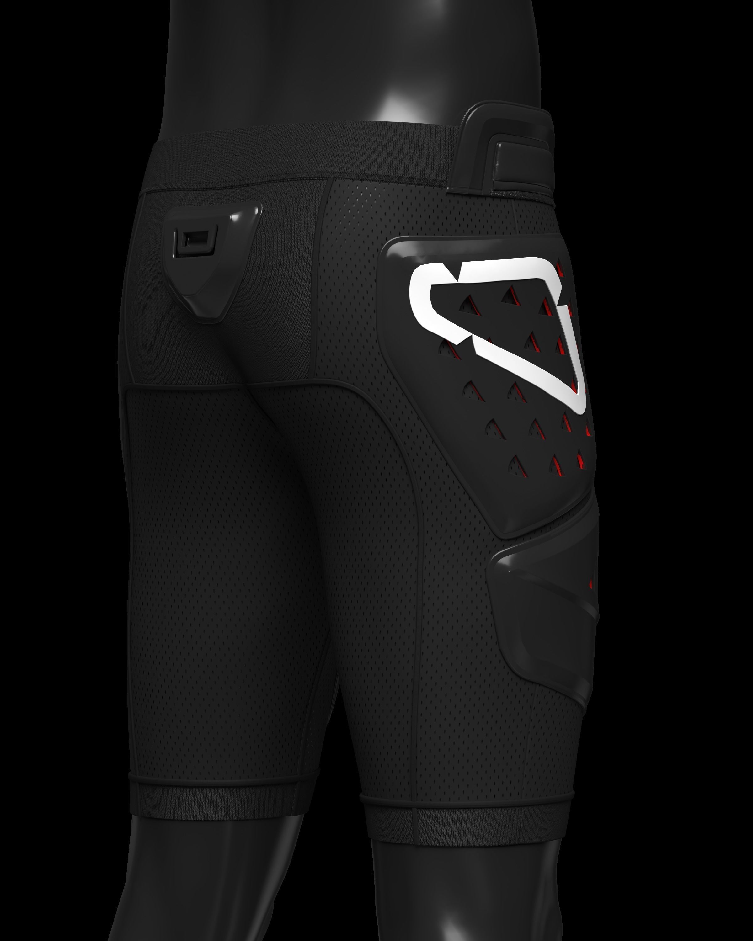 Impact Short 3d Model 3D model | CGTrader