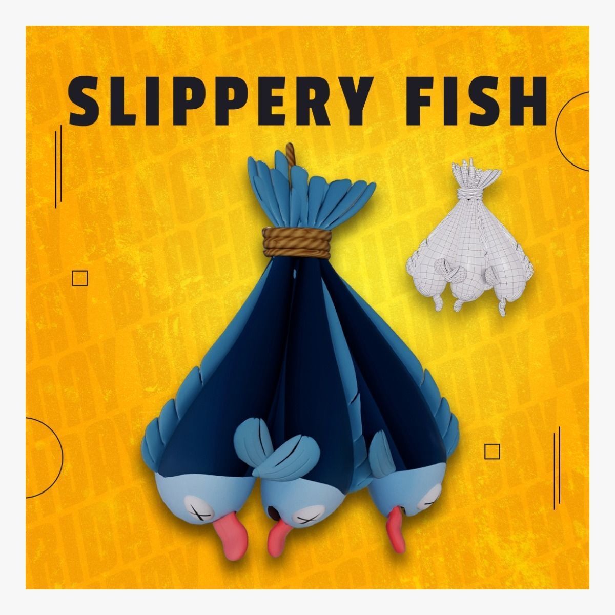 3D model Slippery Fish VR / AR / low-poly | CGTrader