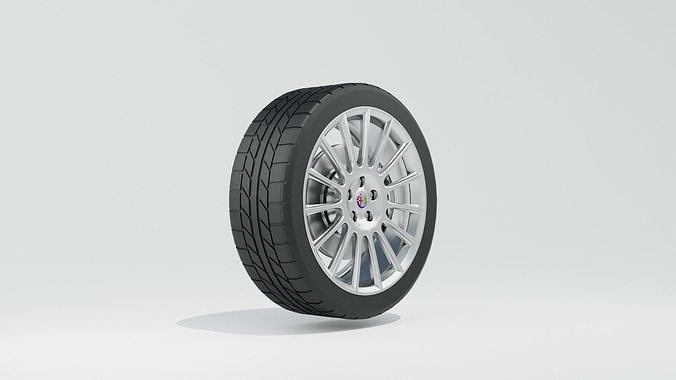 Alfa Romeo 147 5 door 2019 Wheel 3D Model 3D model | CGTrader