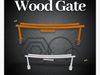 3D model Wood Gate VR / AR / low-poly | CGTrader