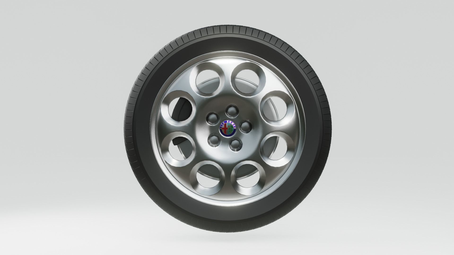 Alfa Romeo 166 1998 Wheel 3D Model 3D model | CGTrader