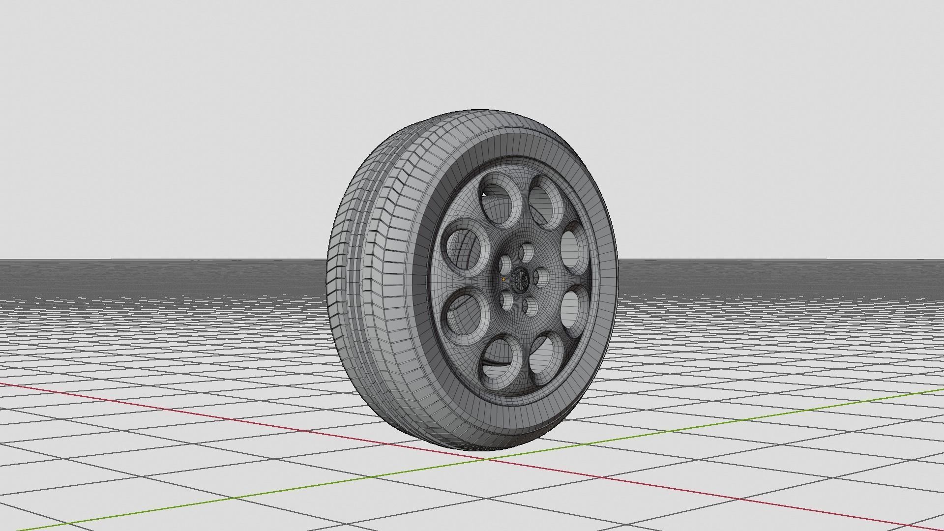 Alfa Romeo 166 1998 Wheel 3D Model 3D model | CGTrader