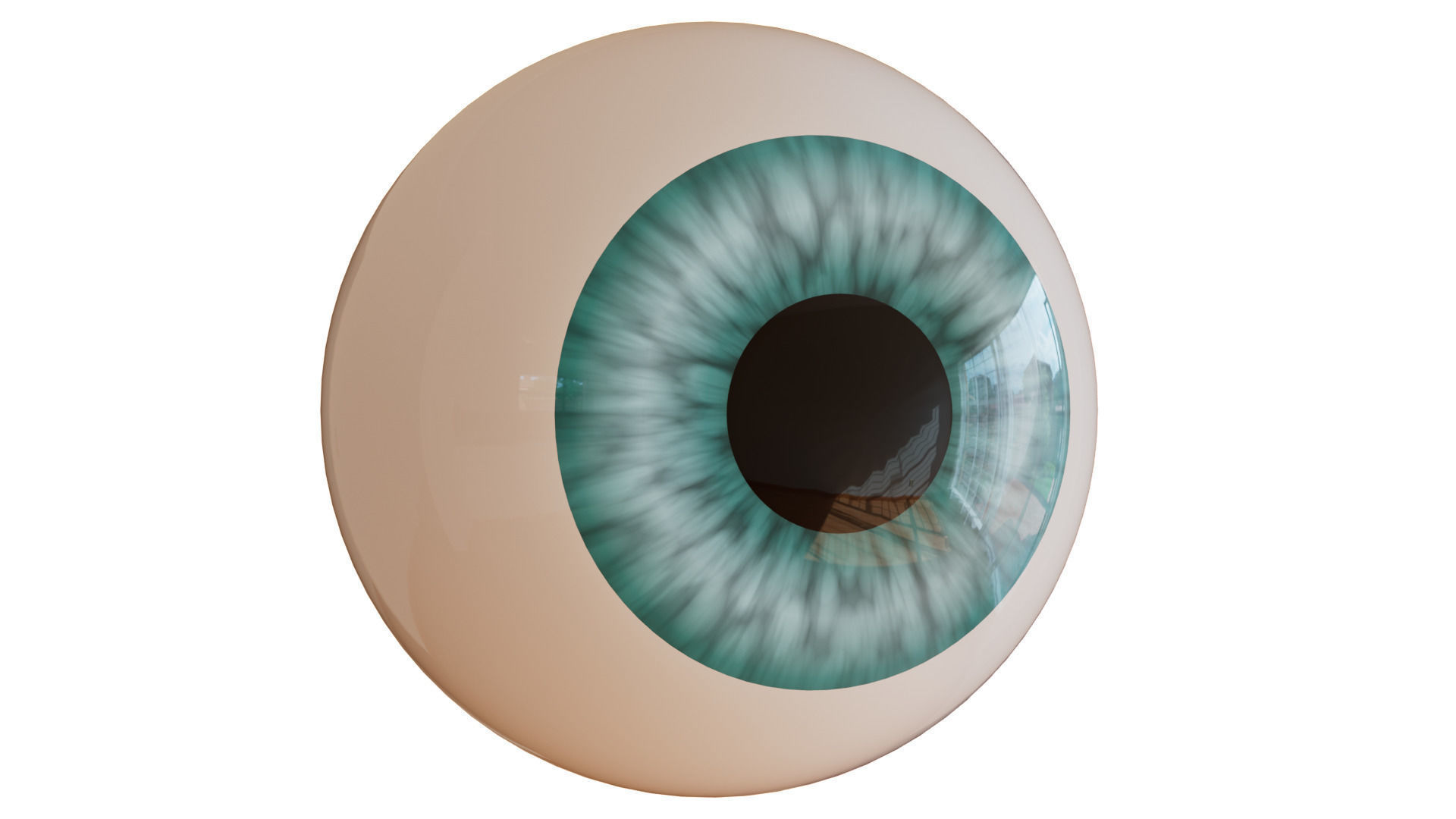 3D model Cartoon Eye Model VR / AR / low-poly | CGTrader