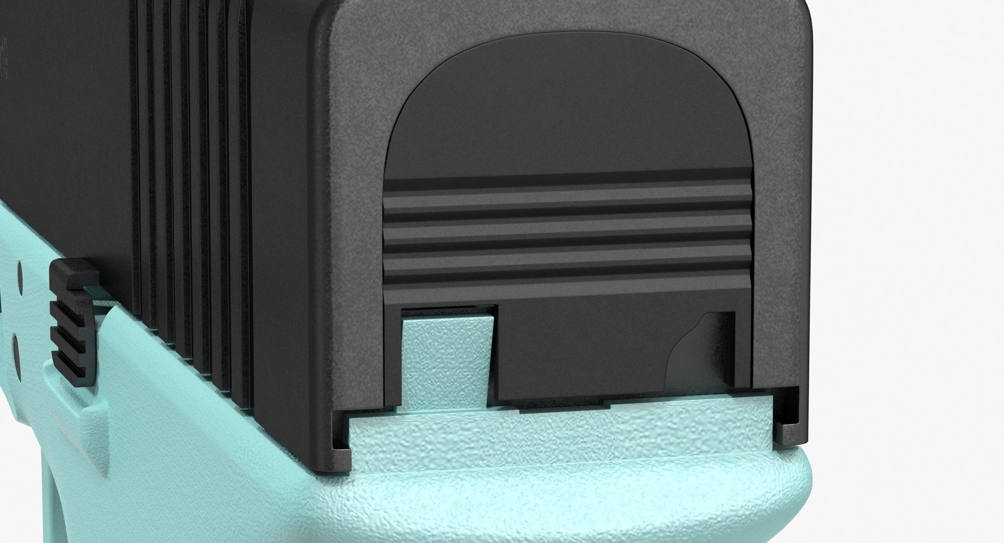 3D model Glock 19 Blue VR / AR / low-poly | CGTrader