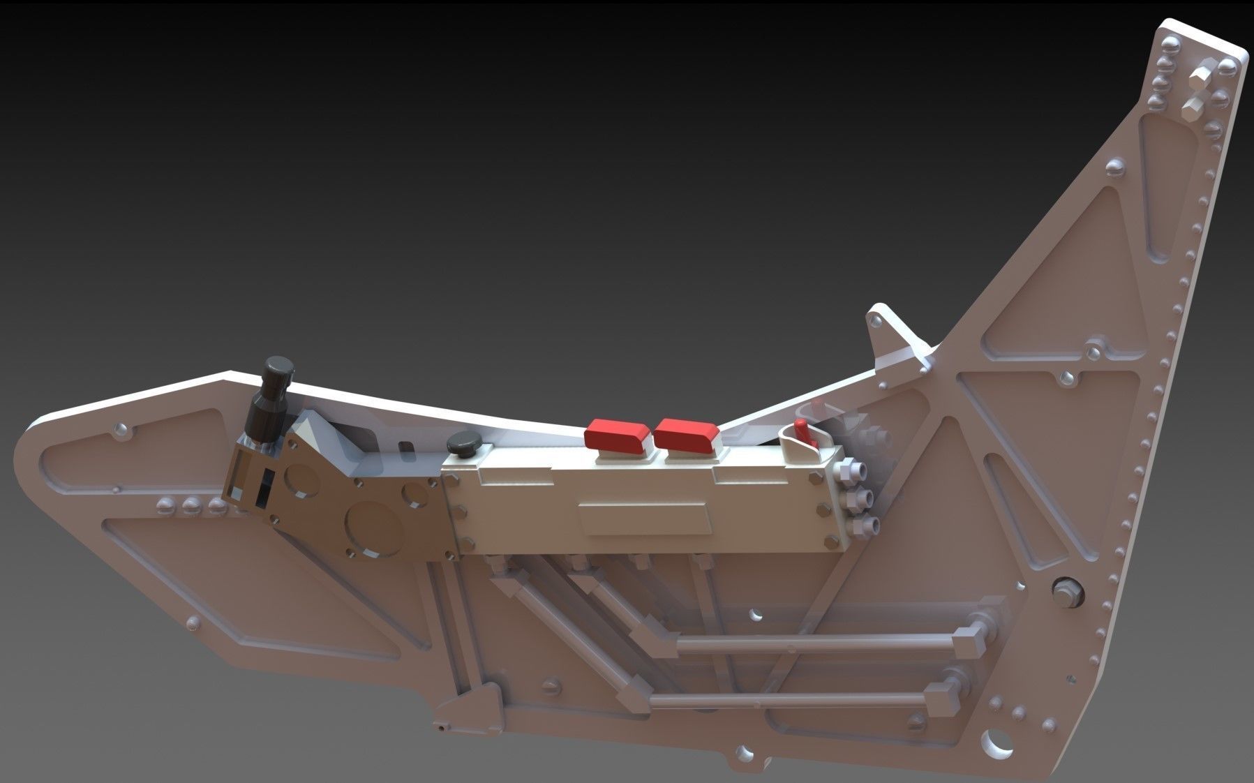 Mirage 2000 complete cockpit Stl Files only AVIATION DESIGN 3D model 3D ...