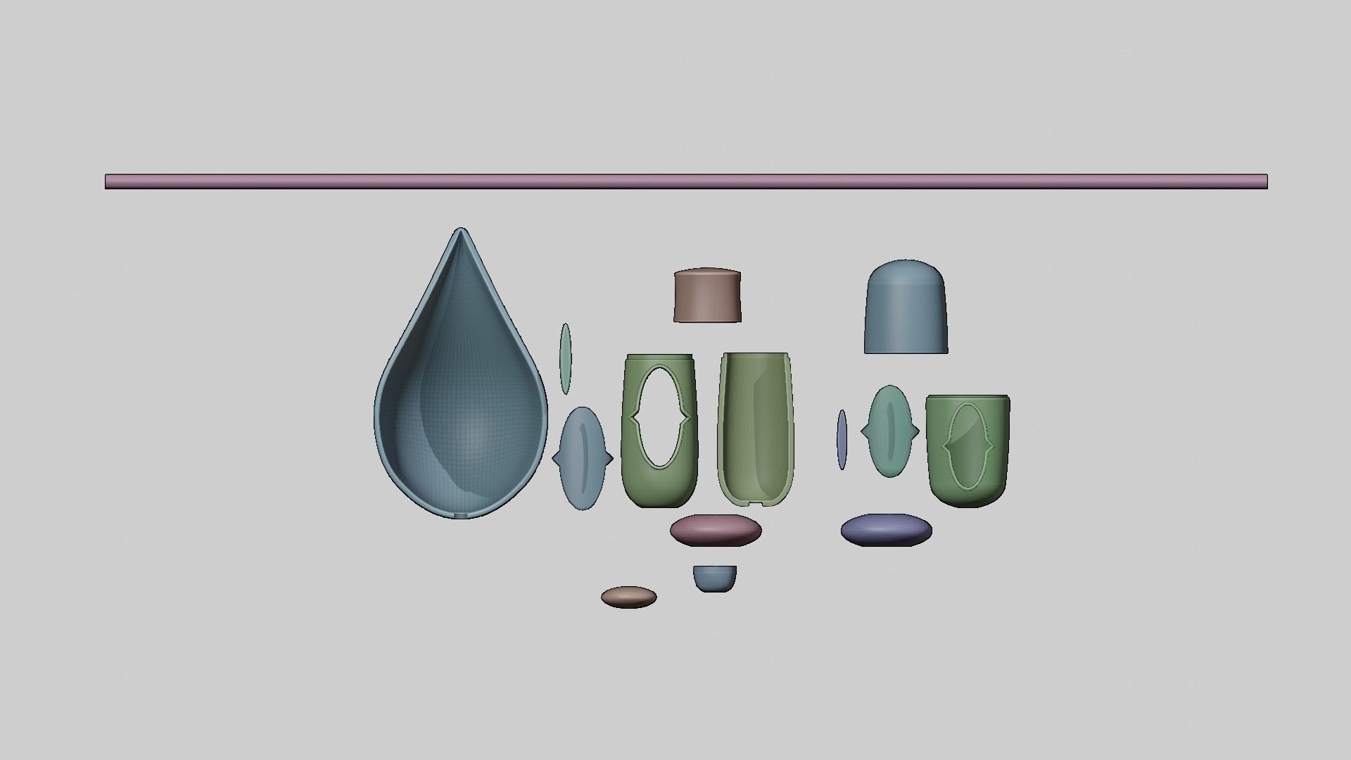 Alastor radio demon Hazbin Hotel microphone Cane 3D print model 3D ...