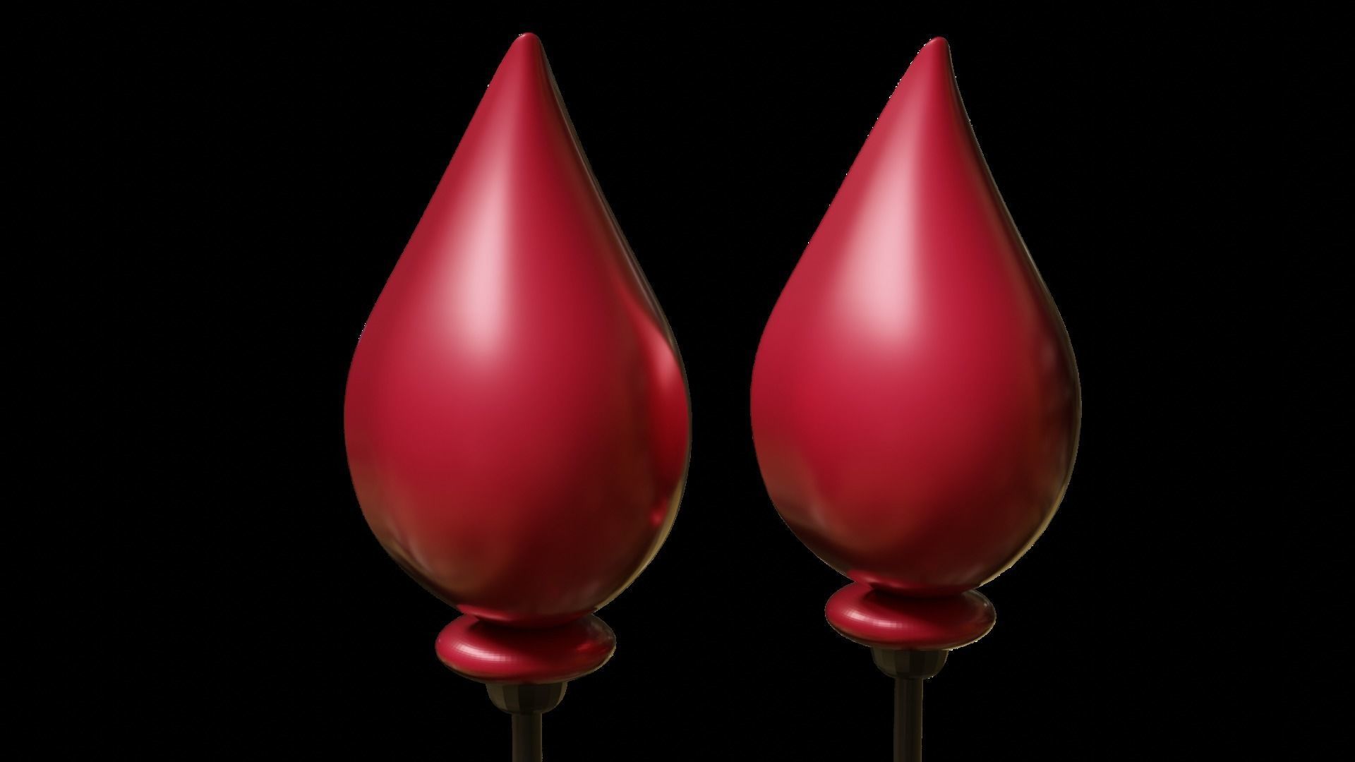 Alastor radio demon Hazbin Hotel microphone Cane 3D print model 3D ...