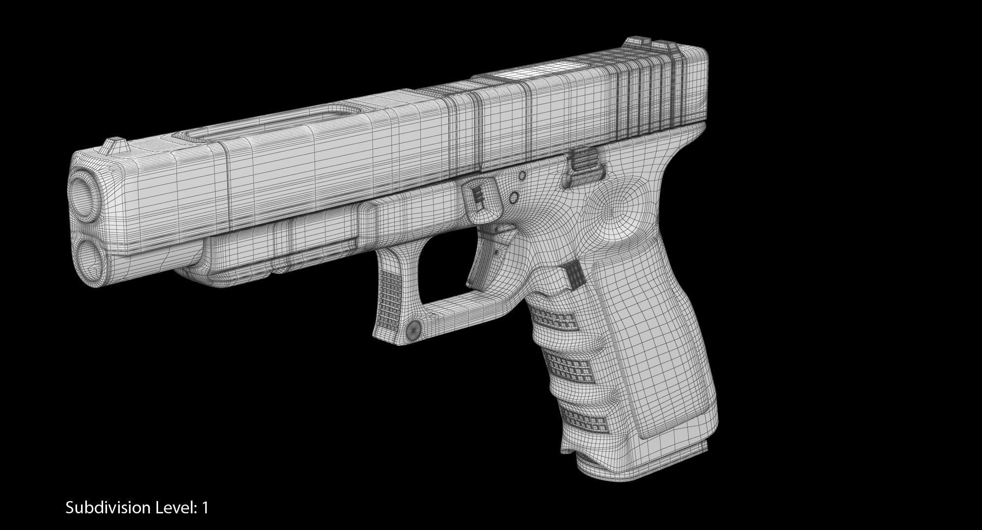 3D model Glock 34 VR / AR / low-poly | CGTrader