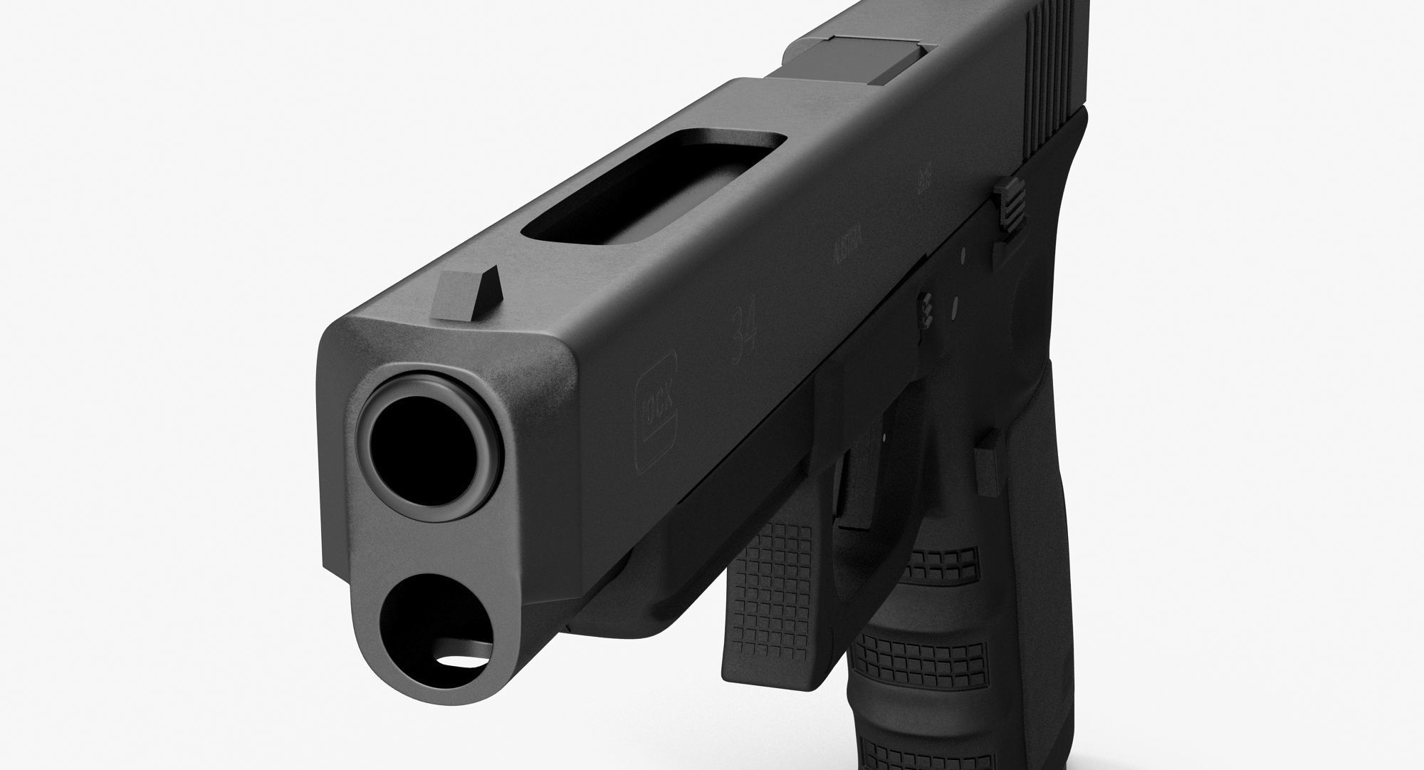 3D model Glock 34 VR / AR / low-poly | CGTrader