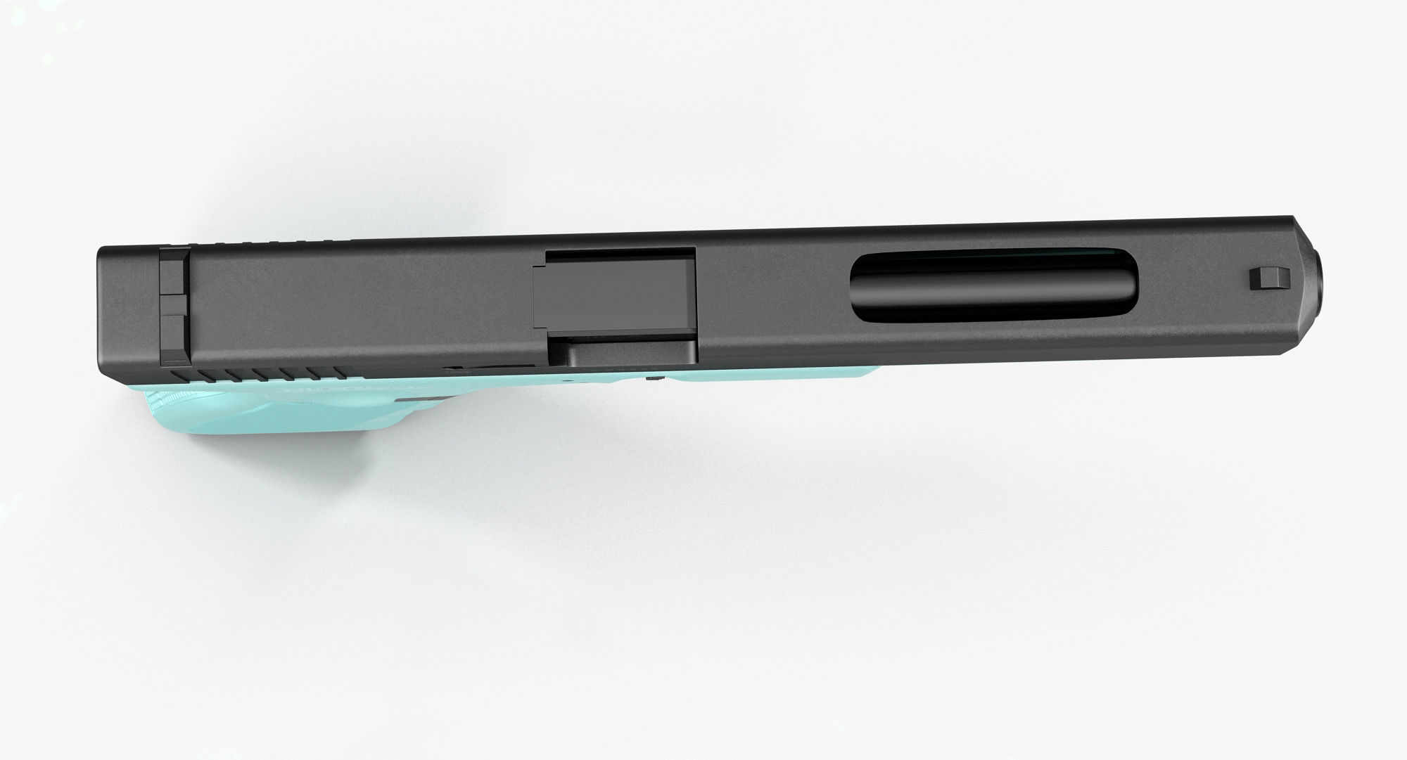 3D model Glock 34 Blue VR / AR / low-poly | CGTrader